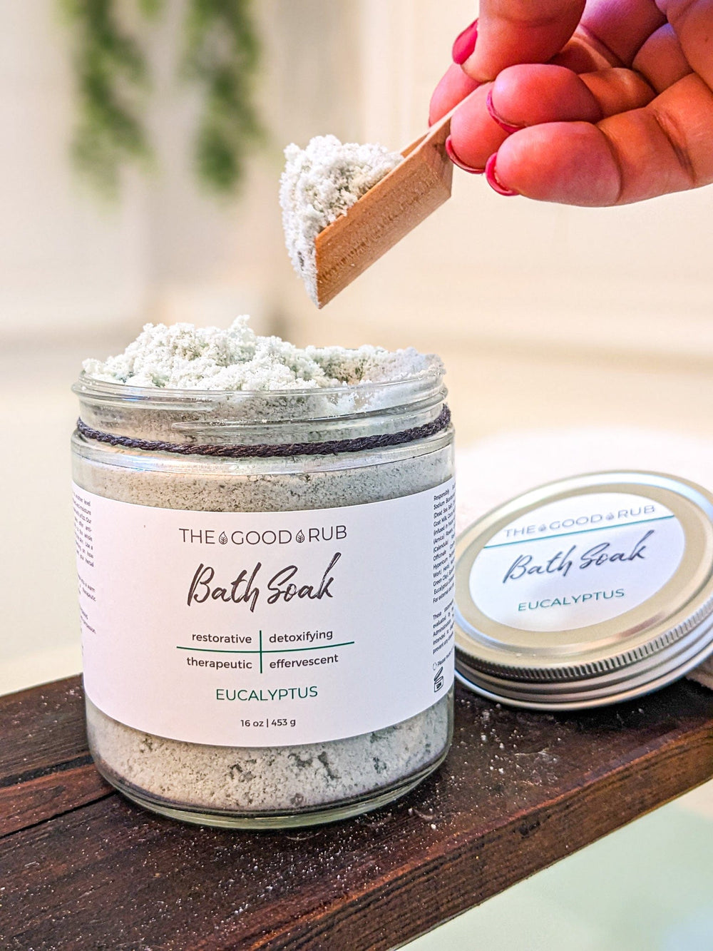 Eucalyptus Bath Soak | Organic Bath Soak | The Good Rub